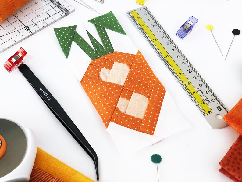 Love Carrot Quilt / Quilt Pattern / PDF Pattern / Paper | Etsy