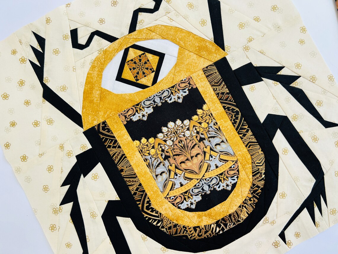 Scarab Quilt Pattern / Beetle Pattern / PDF Pattern / Foundation Paper ...