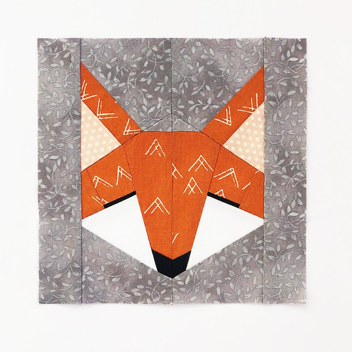 Fox Pattern / Quilt Block / PDF Pattern / Paper Piecing Quilt - Etsy