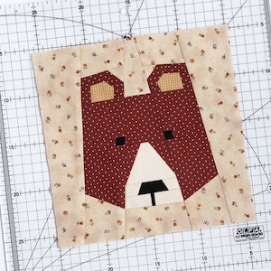 Quilt Block Forest Animals / PDF Pattern / Pattern Set / Paper Piecing ...