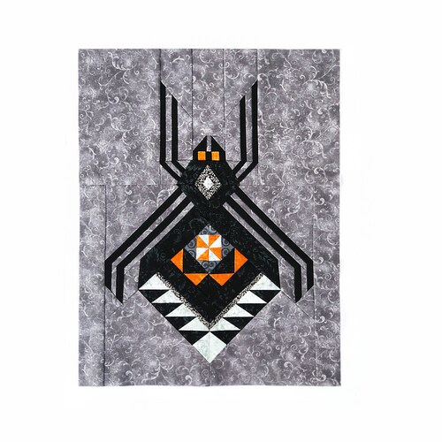 Spider Quilt Block Pattern - Etsy