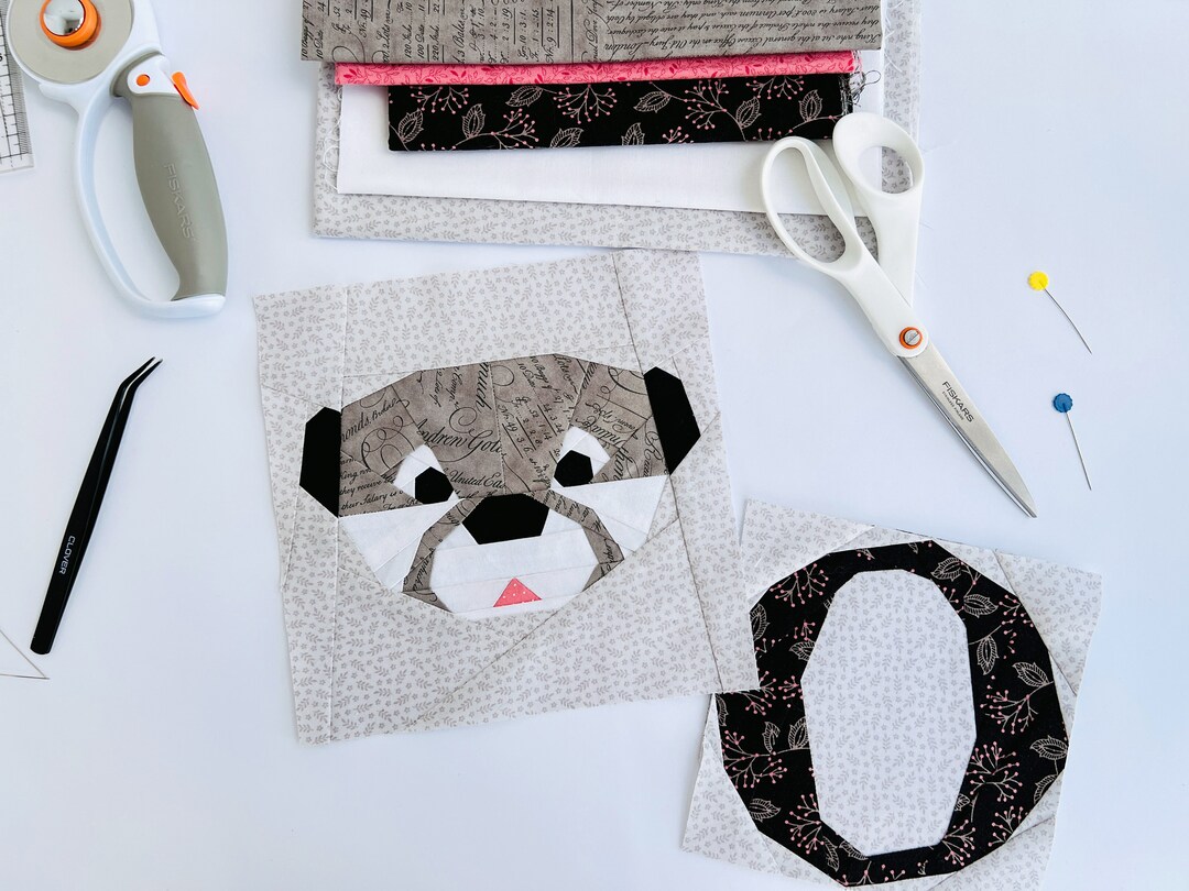Otter Quilt Pattern / PDF Pattern / Foundation Paper Piecing / FPP ...