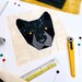Panthera Quilt Pattern / PDF Pattern / Animal Face / Foundation Paper ...