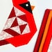 Cardinal Quilt Pattern / PDF Pattern / Foundation Paper Piecing / FPP ...