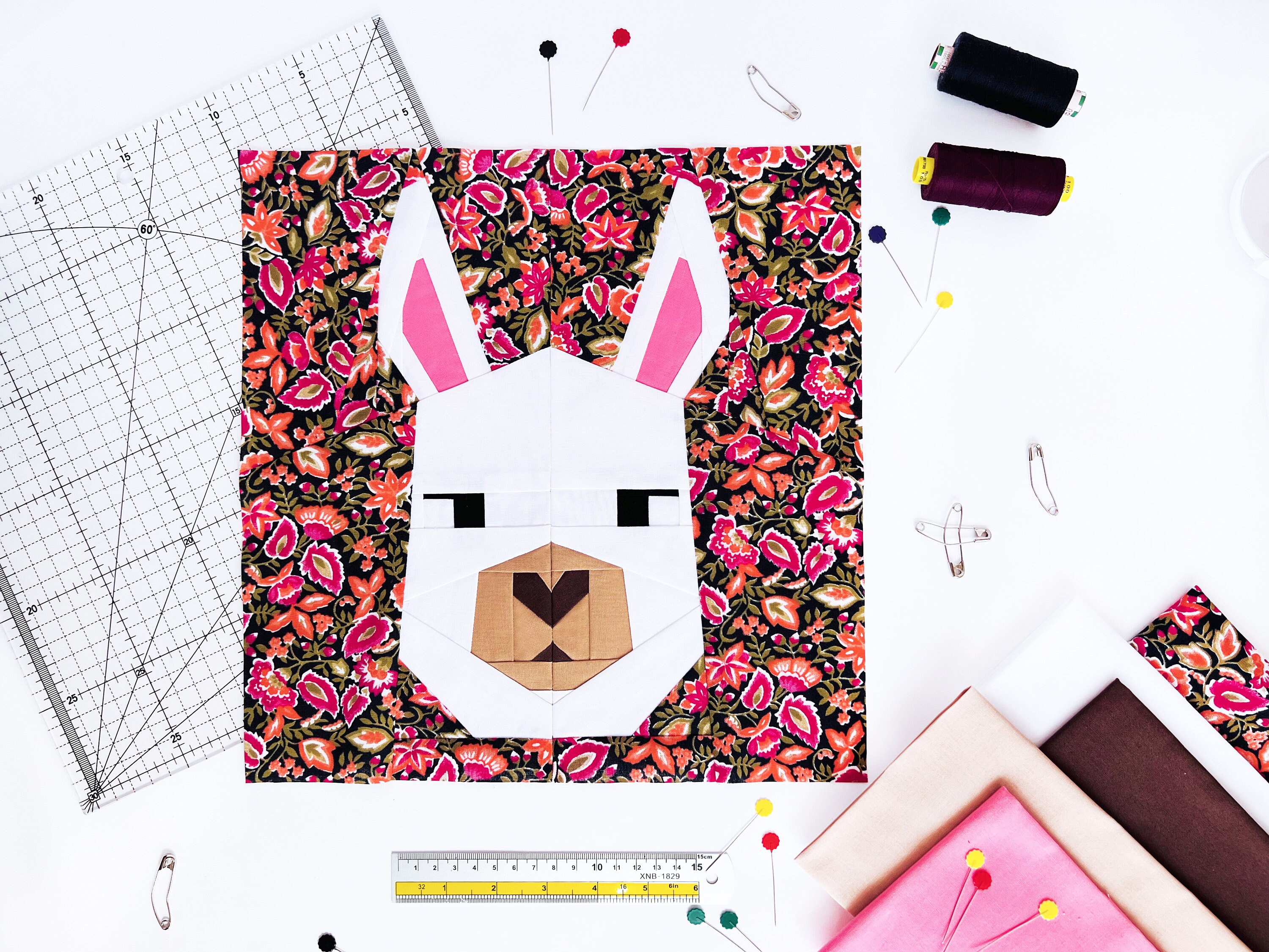Llama Quilt Pattern / PDF Pattern / Foundation Paper Piecing / FPP ...