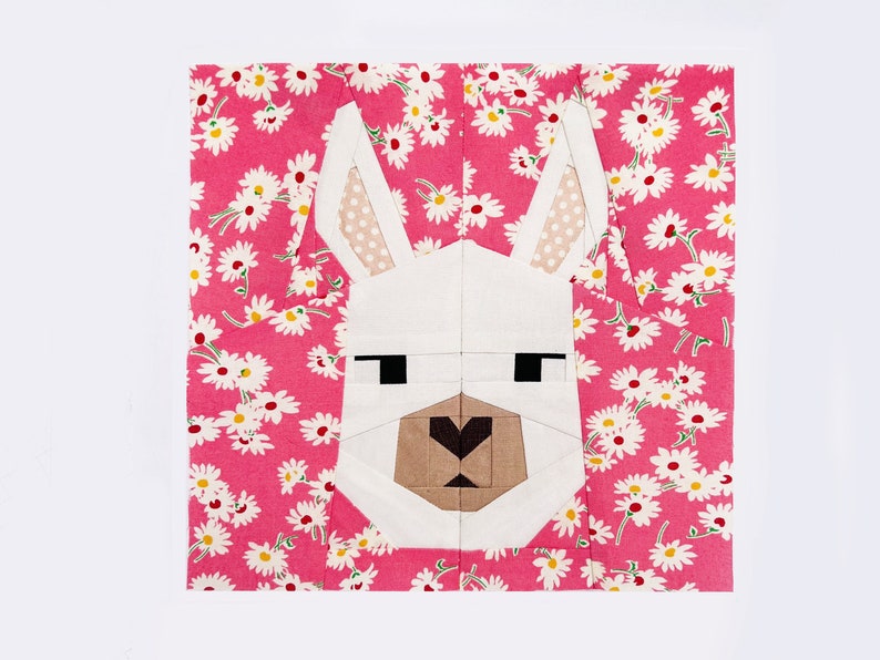 Llama Quilt Pattern / PDF Pattern / Foundation Paper Piecing / FPP ...