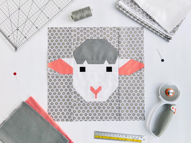Sheep Quilt Pattern / PDF Pattern / Foundation Paper Piecing / - Etsy