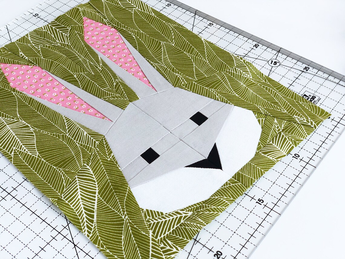 Bunny Quilt Pattern / PDF Pattern / Foundation Paper Piecing / - Etsy