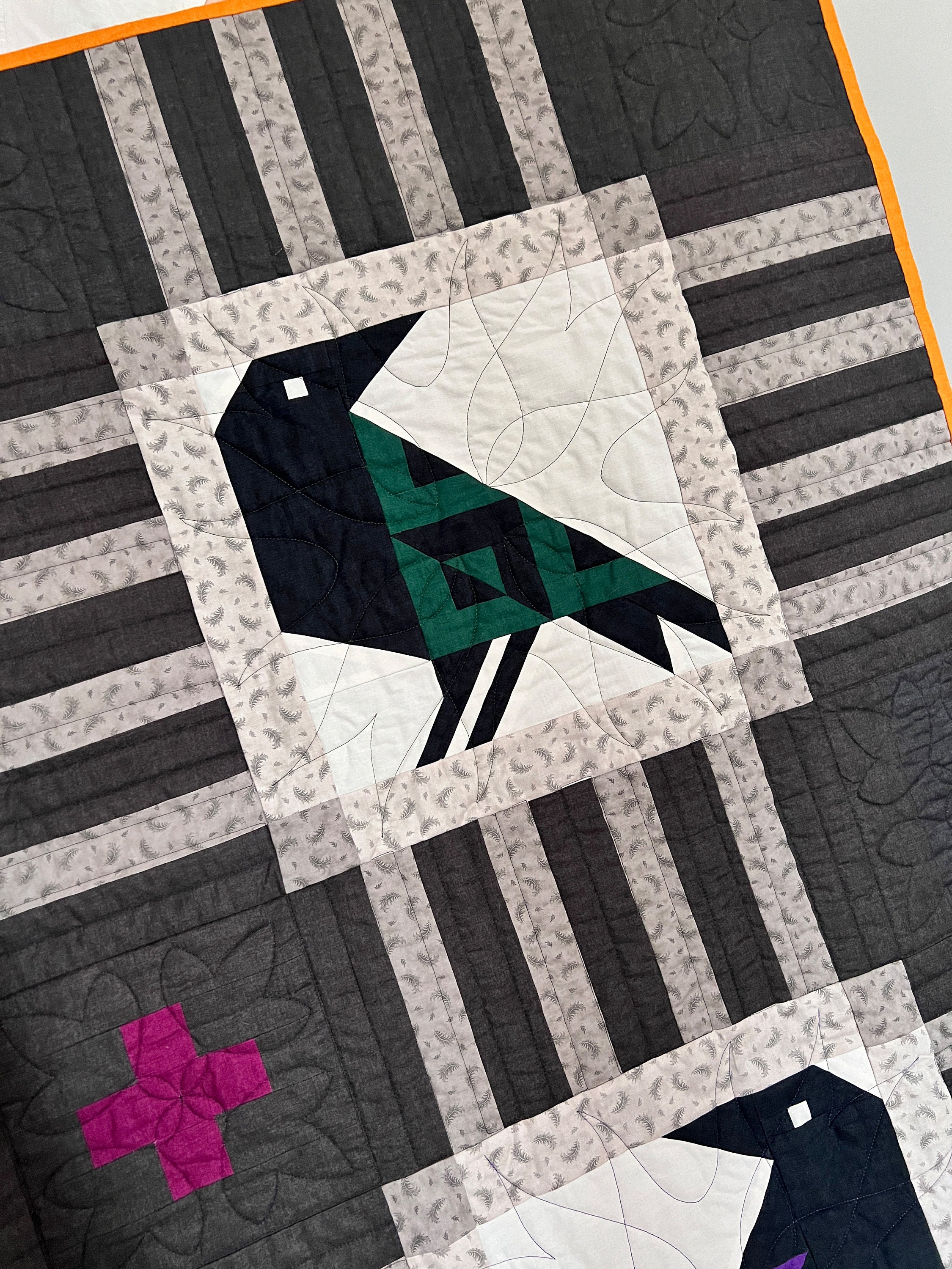 Funny Crows / Quilt Blanket Pattern / PDF Pattern - Etsy