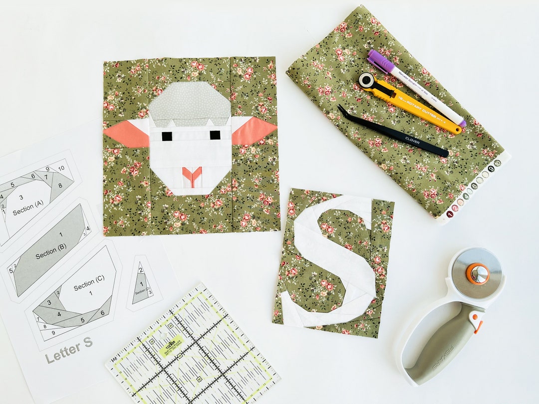 Sheep Quilt Pattern / PDF Pattern / Foundation Paper Piecing / FPP ...