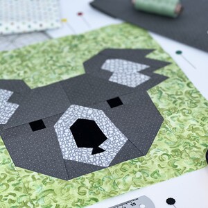 Koala Quilt Pattern / PDF Pattern / Foundation Paper Piecing / FPP ...