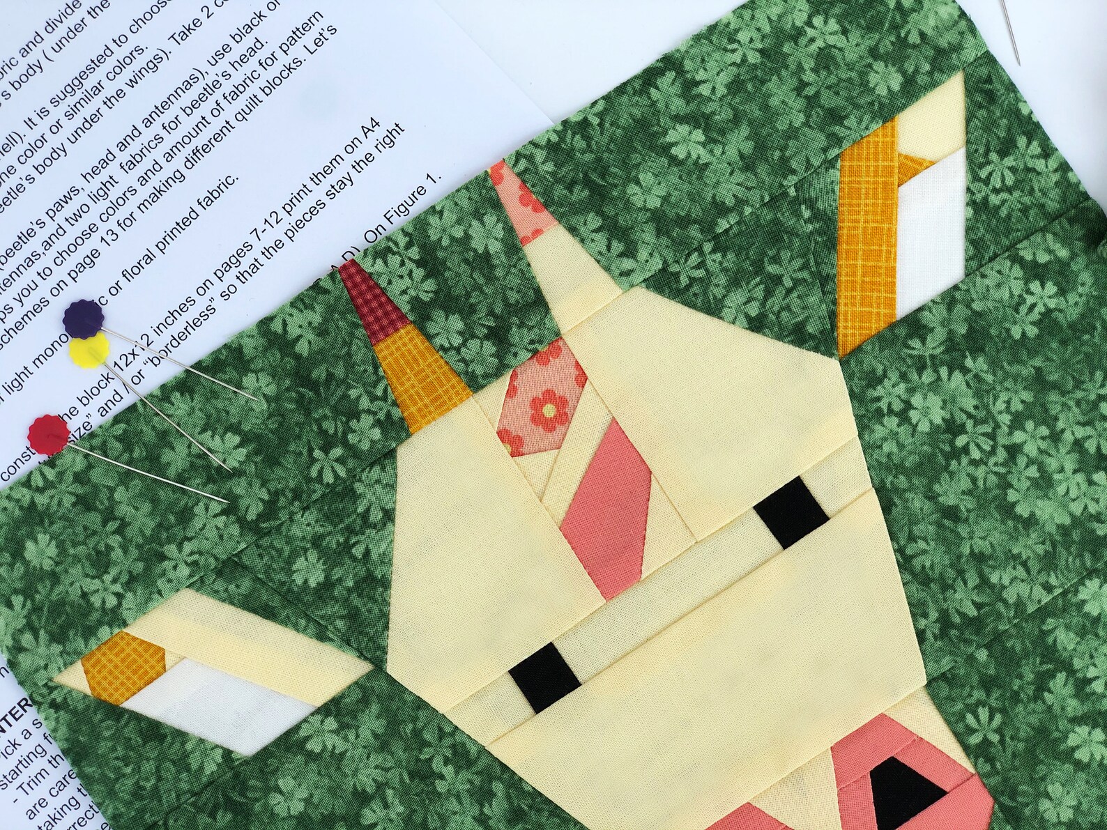 Giraffe Quilt Pattern / PDF Pattern / Foundation Paper Piecing - Etsy