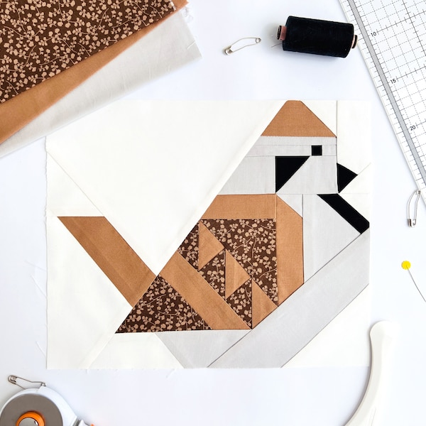 Pdf Sparrows Quilt Pattern - Etsy