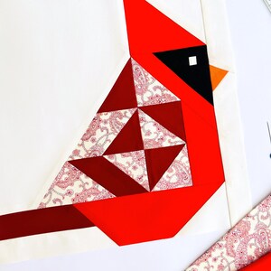 Cardinal Quilt Pattern / PDF Pattern / Foundation Paper Piecing / FPP ...