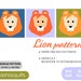 Lion Quilt Pattern / PDF Pattern / Foundation Paper Piecing / FPP ...
