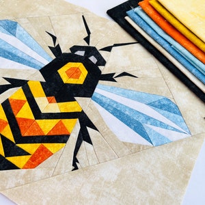 Bee Quilt Pattern / PDF Pattern / Foundation Paper Piecing / FPP ...