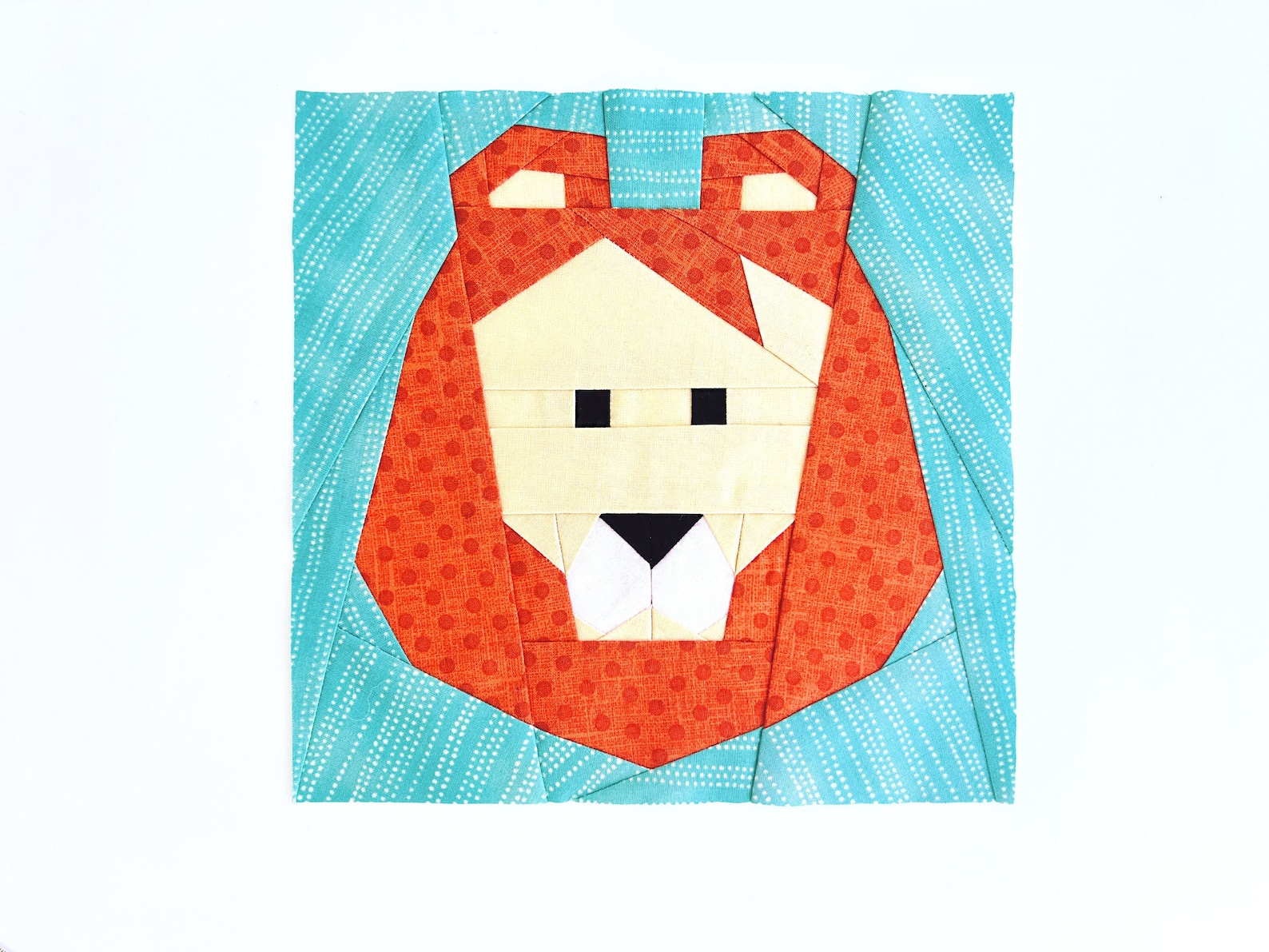 Lion Quilt Pattern / PDF Pattern / Foundation Paper Piecing / - Etsy Canada