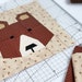 Quilt Block Bear / PDF Pattern / Paper Piecing Quilt Patterns / Bear ...