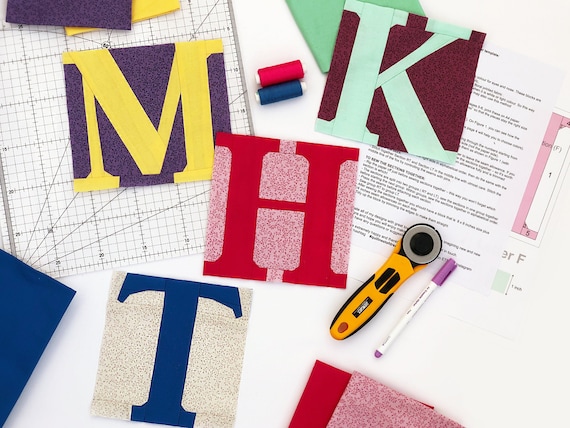 Alphabet Quilt Block Patterns