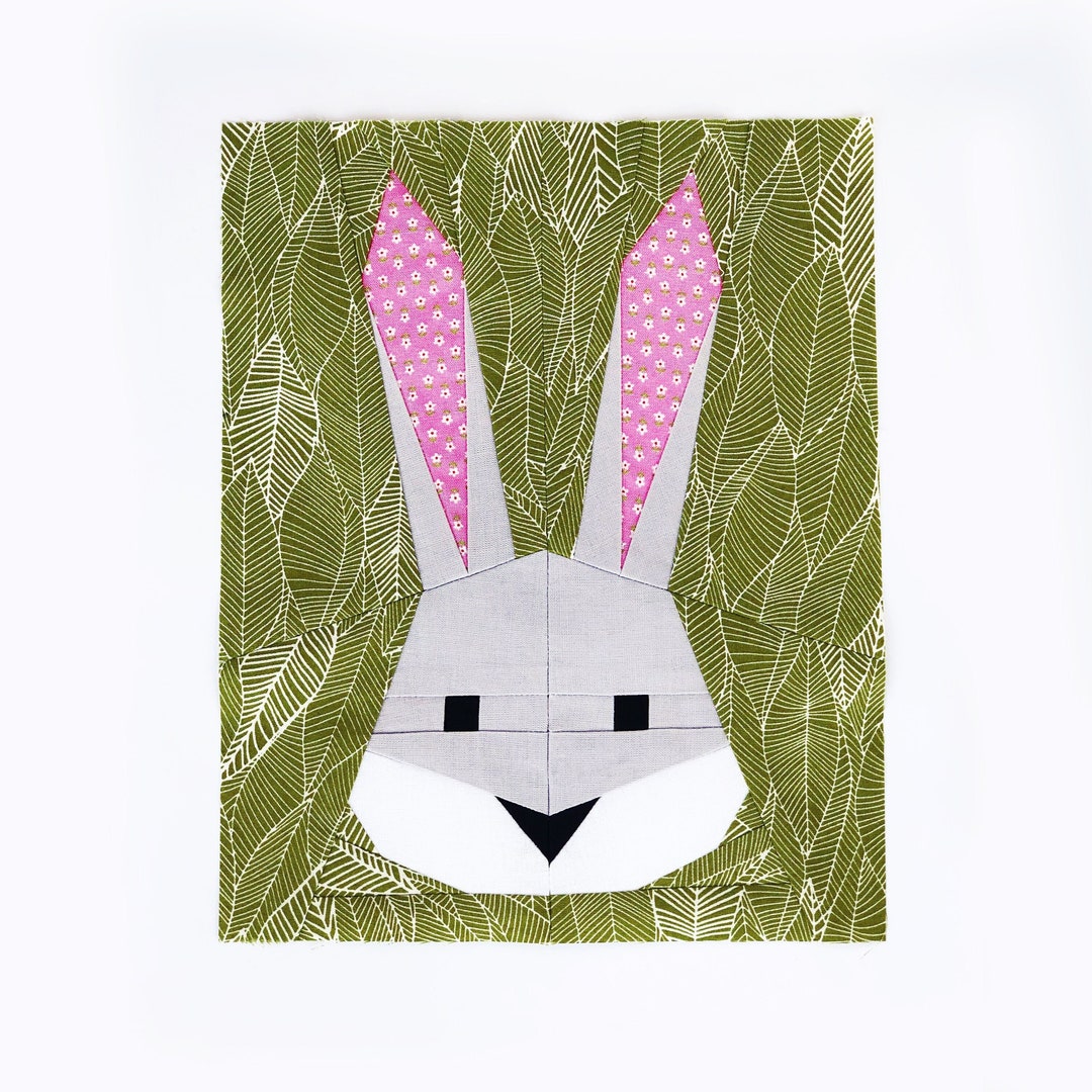 Bunny Quilt Pattern / PDF Pattern / Foundation Paper Piecing / FPP ...
