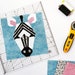 Zebra Quilt Block / PDF Pattern / Animal Faces / African Animal ...