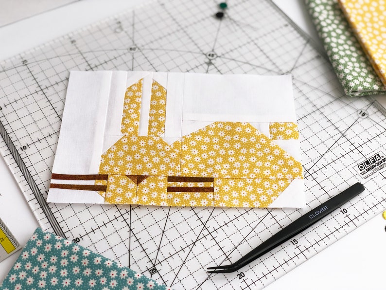 Easter Bunny Quilt / Quilt Pattern / PDF Pattern / Paper - Etsy