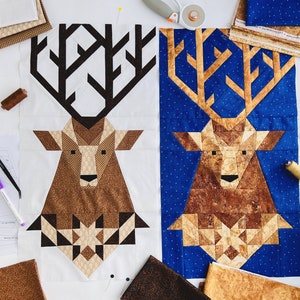 Deer Quilt - Etsy
