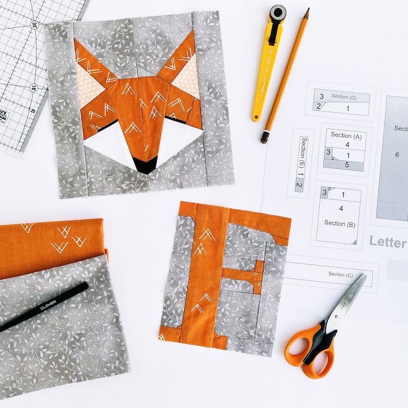 Fox Baby Quilt Pattern - Etsy