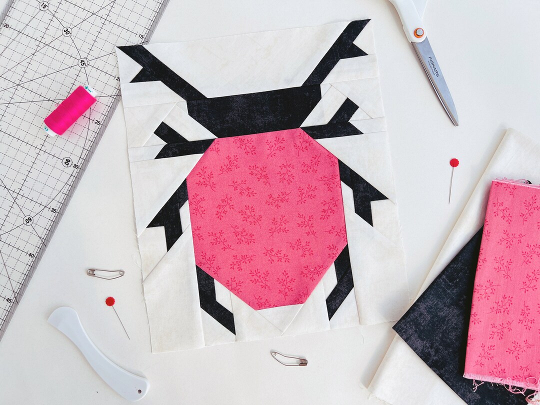Tiny Beetle / PDF Pattern / FPP Quilt Patterns / Modern Quilt Patterns ...