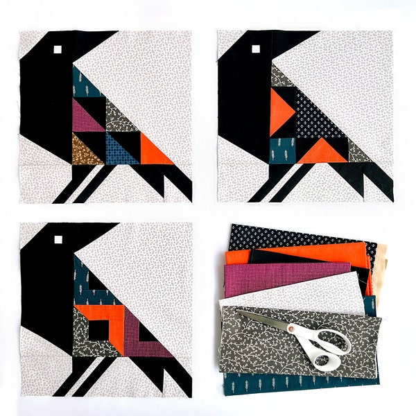 Modern Paper Piecing Quilt Pattern - Etsy
