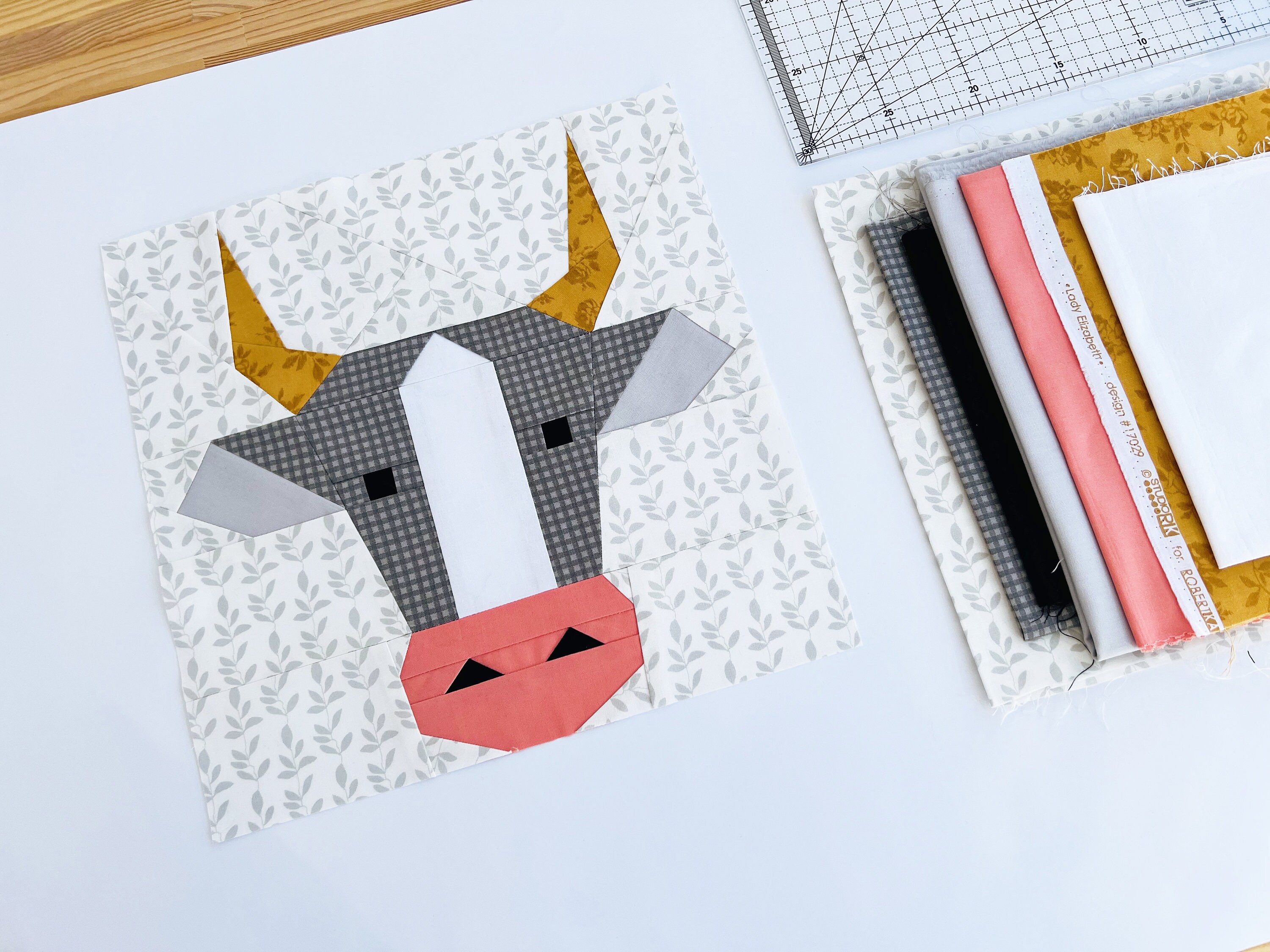 Cow Quilt Pattern / PDF Pattern / Foundation Paper Piecing / - Etsy UK