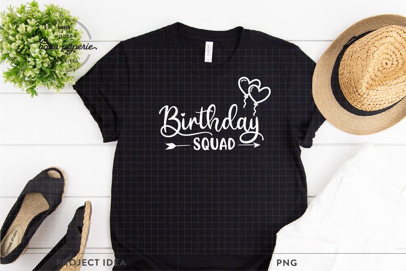 Birthday Squad SVG Birthday Svg Birthday Party Svg Birthday - Etsy