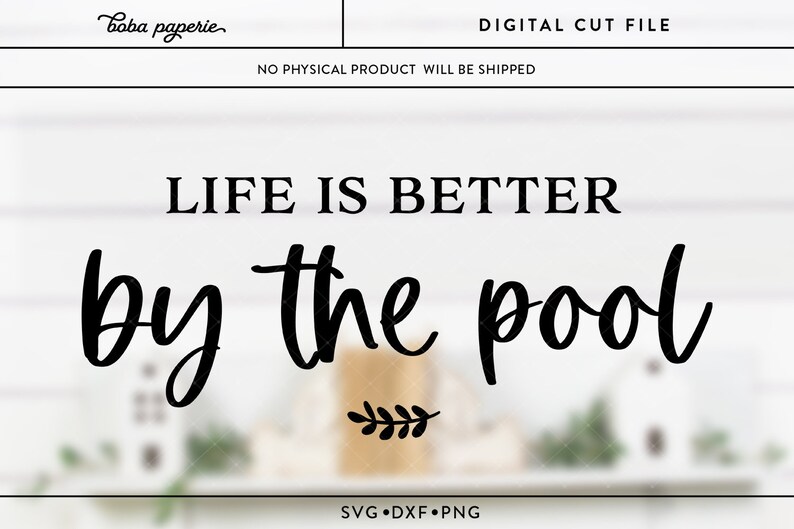 Life is Better by the Pool SVG Pool Svg Pool Sign Svg | Etsy