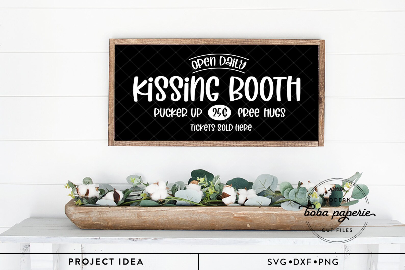 Kissing Booth SVG, Valentine's Svg, Valentine's Decor Svg, Valentine ...
