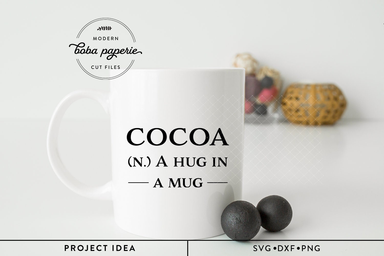 Cocoa A Hug in a Mug SVG, Cocoa Definition Svg, Hot Cocoa Mug SVG ...