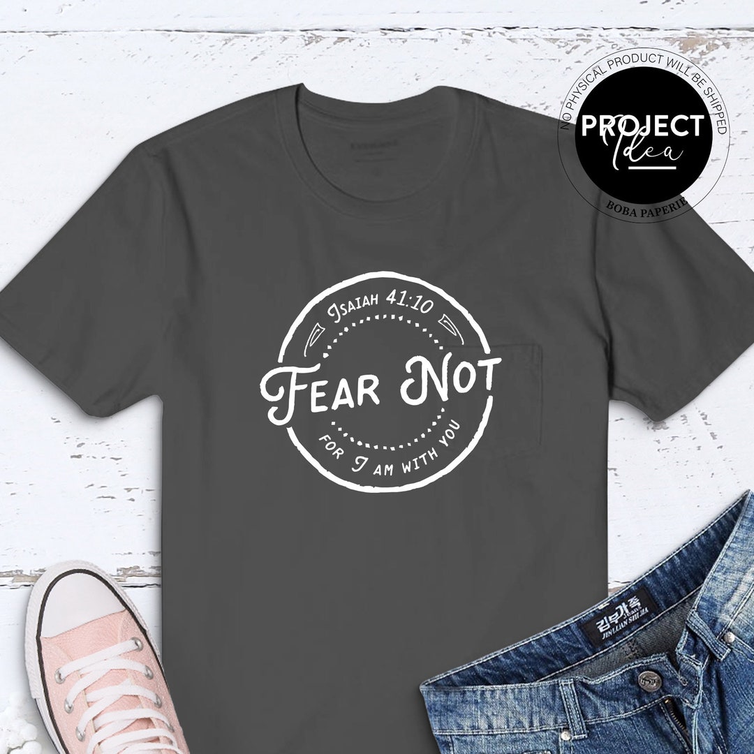 Fear Not Svg Cut File - Religious Svg, Christian SVG, Religion Svg ...