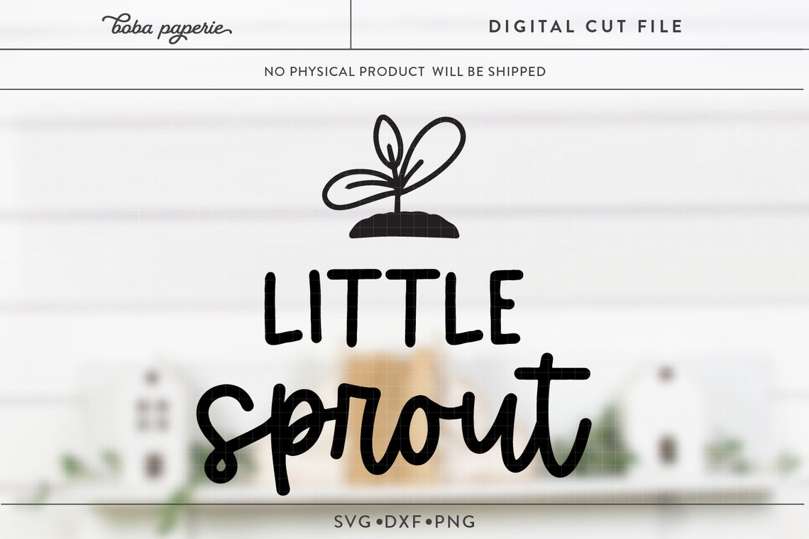 Little Sprout SVG Baby Svg Newborn Svg Baby Outfit Svg - Etsy
