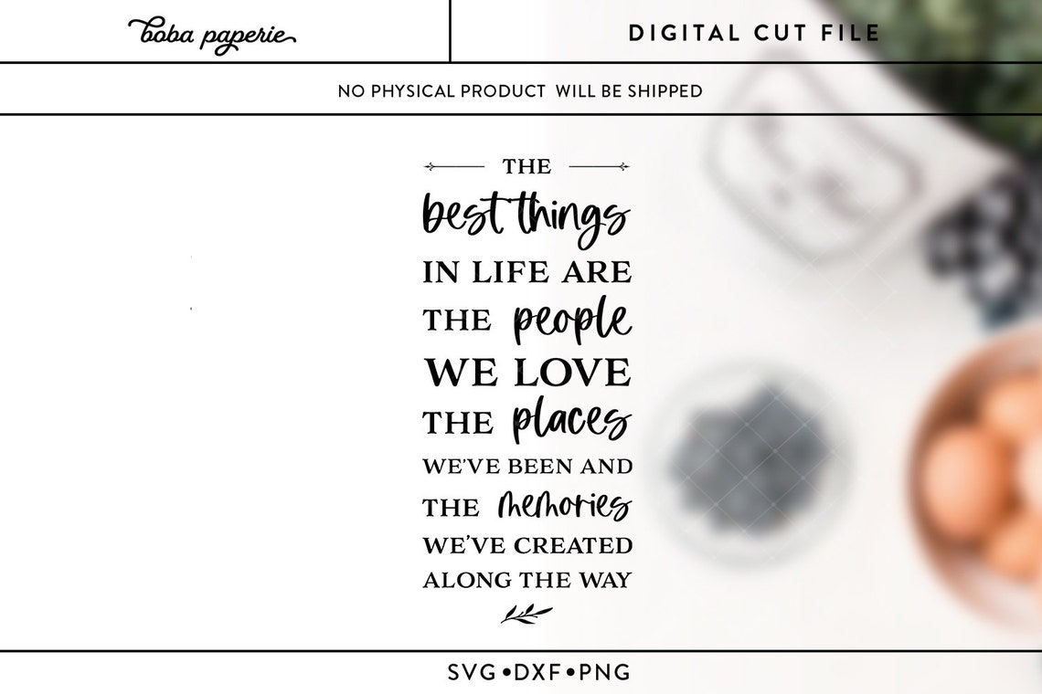 The Best Thing in Life SVG Wood Sign Svg Farmhouse Decor - Etsy