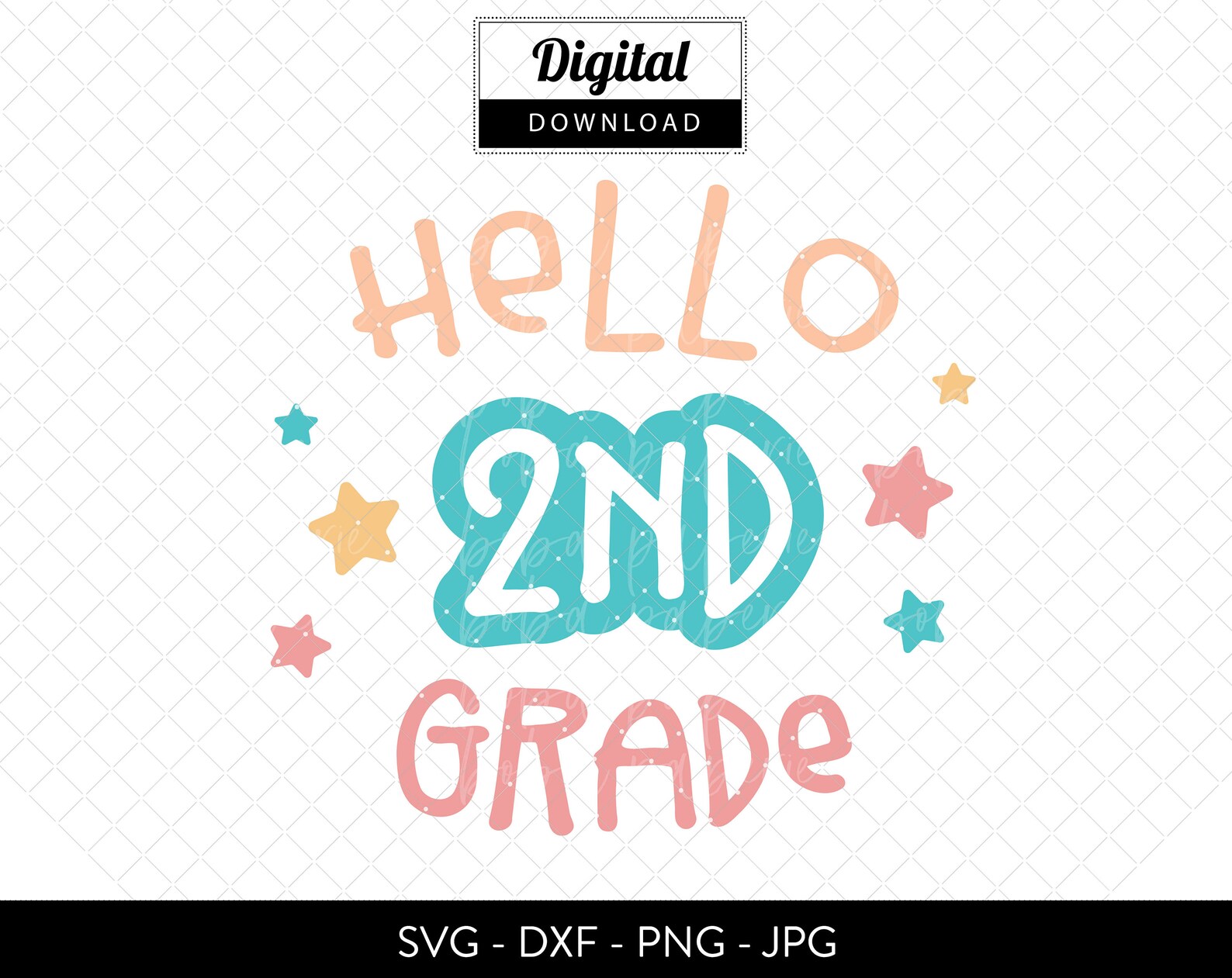 Hello Grade SVG Bundle Hello Kindergarten Svg Hello 1st - Etsy