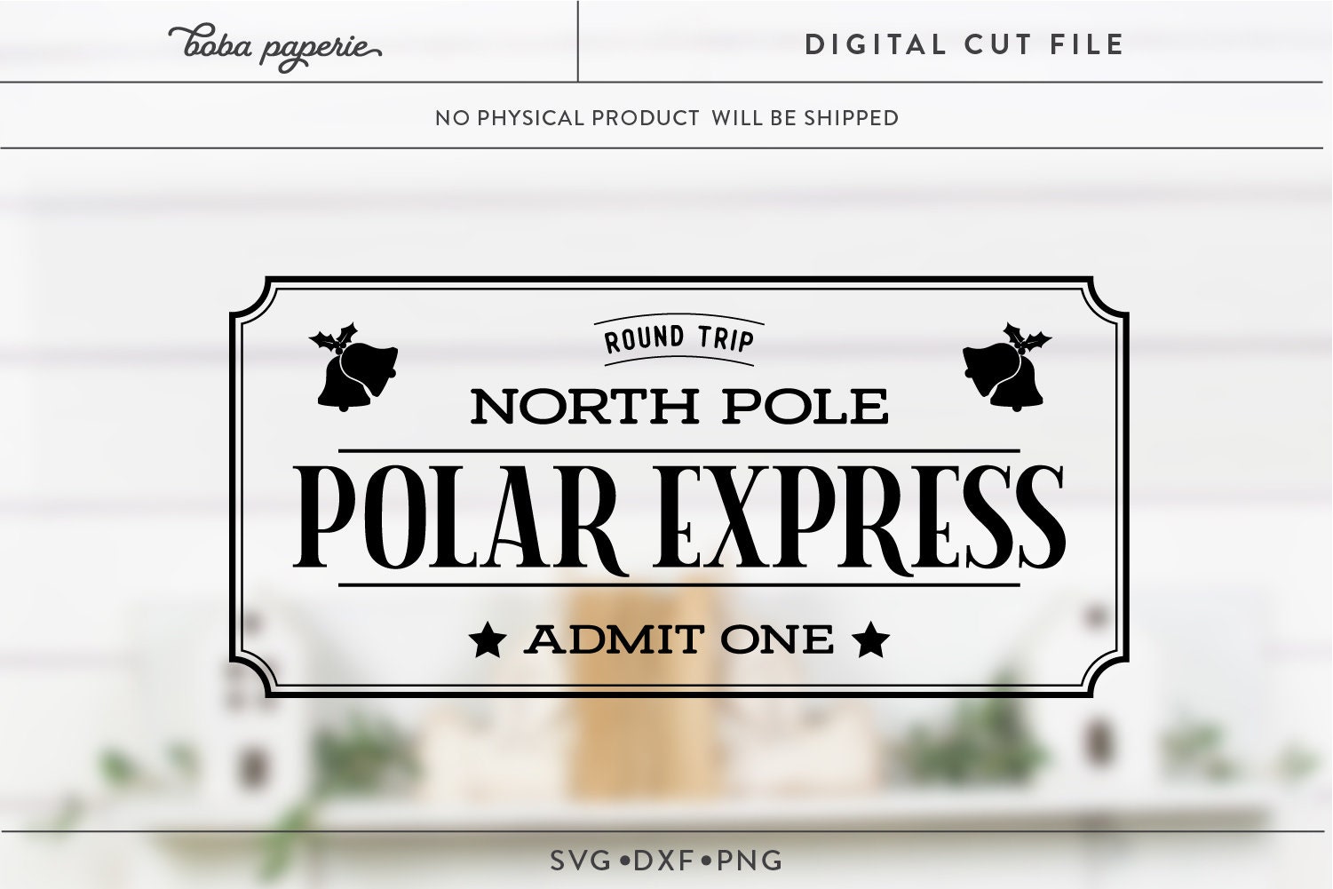Polar Express SVG Polar Express Ticket Svg Christmas Svg - Etsy