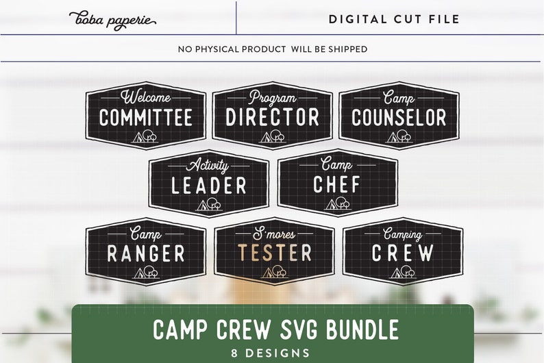 Camp Crew Bundle Svg Summer Camp SVG School Camp Kids Camp - Etsy