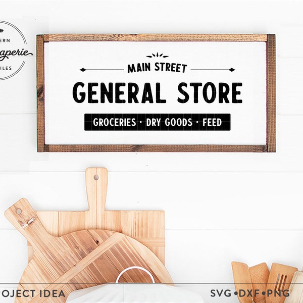 General Store Svg - Etsy