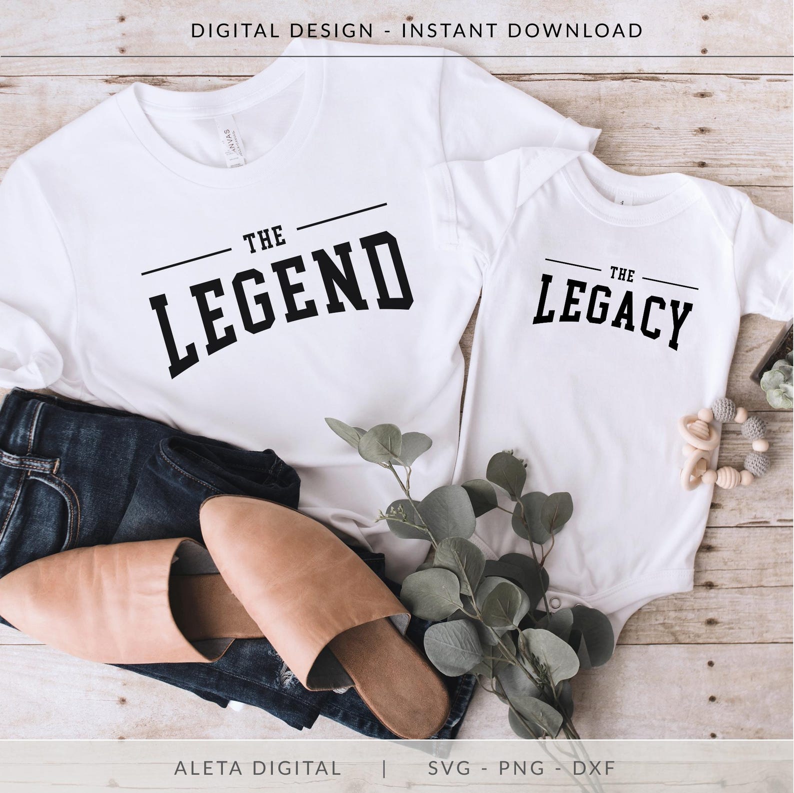 Legend Legacy Svg, Daddy and Me SVG, Father's Day SVG, Dad and Me SVG ...