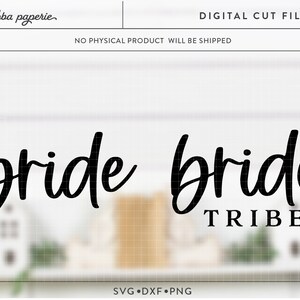 Bride svg bride tribe svg wedding SVG Bachelorette party | Etsy