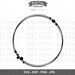 Doodle Circle Frame SVG, Doodle Dots Circle Cricut Svg, Doodle Circle ...