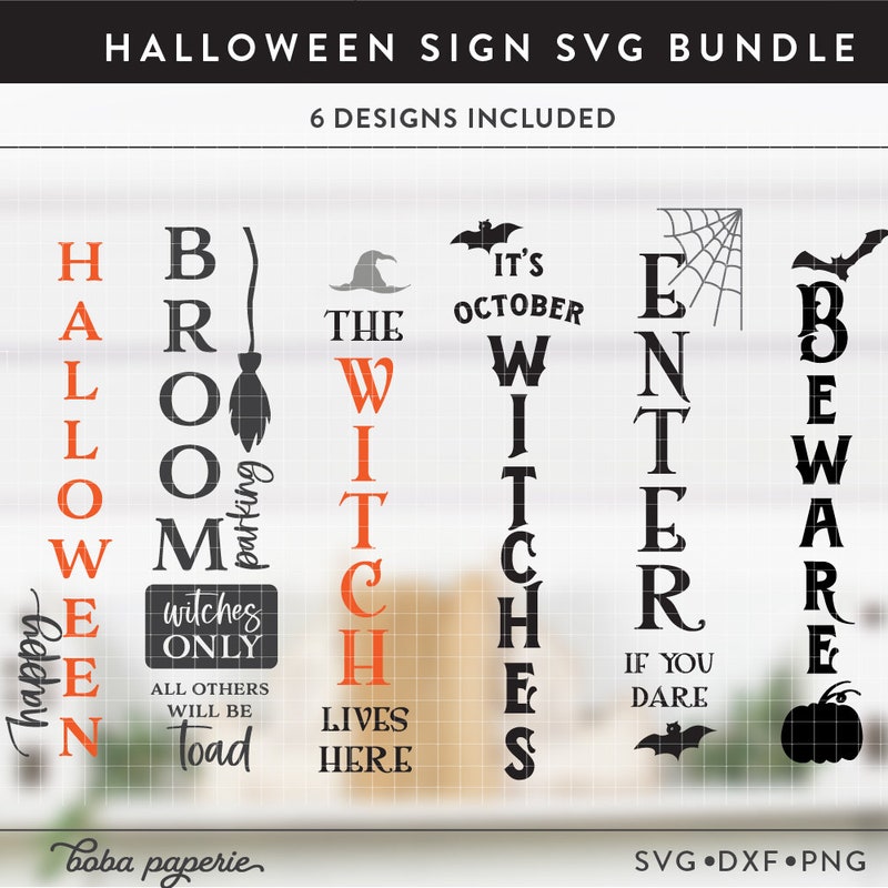 Halloween Signs - Etsy