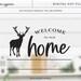 Welcome SVG, Deer Svg, Family Name Svg, Hunting Svg, Hunting Welcome ...