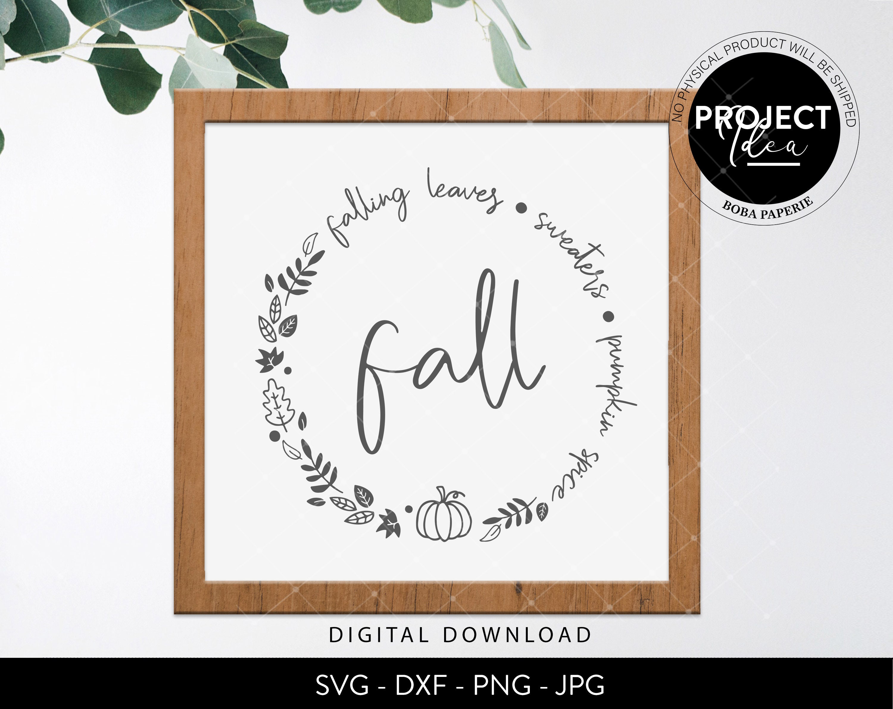 Fall SVG Bundle Fall Sign Svg Fall Decor Svg Fall Shirt | Etsy