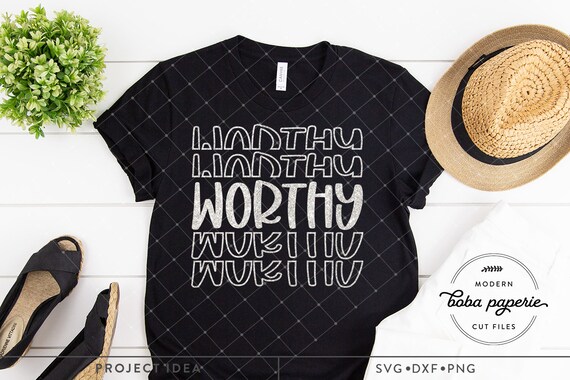 Worthy Svg Christian Svg Bible Verse Svg Faith Svg | Etsy