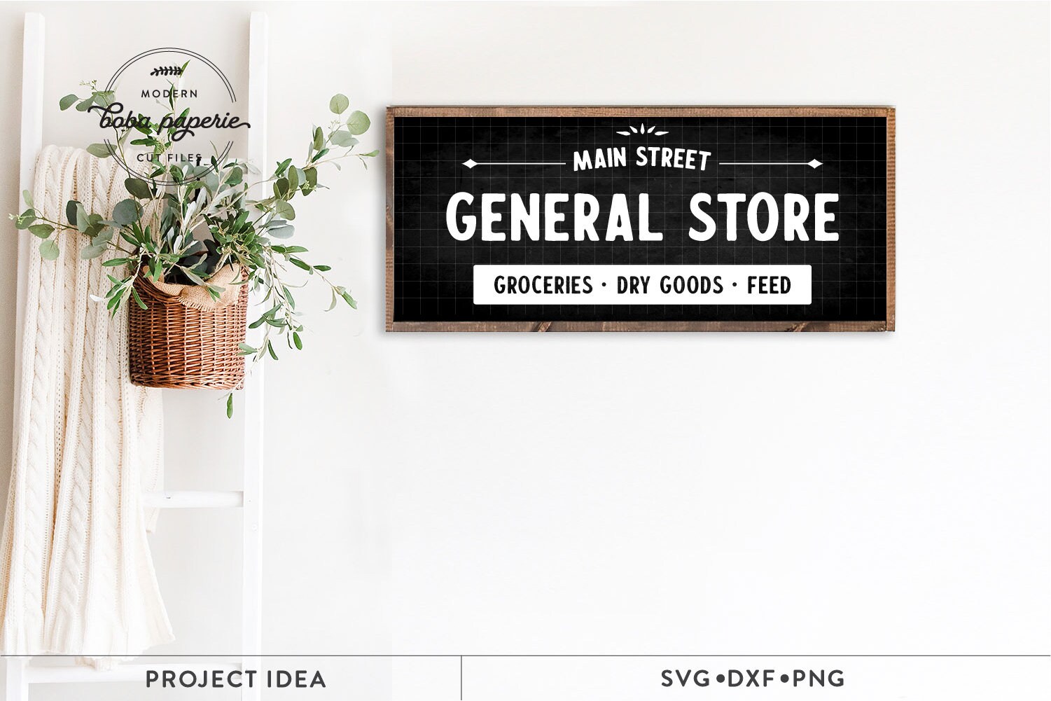 Main Street General Store SVG Vintage Sign Svg Farmhouse - Etsy